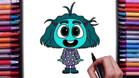 How To Draw Envy From Inside Out 2 Easy Step By Step Tutorial For Everyone Drawings Guided