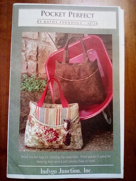 Indigo Junction Bucket Bag Pattern Etsy