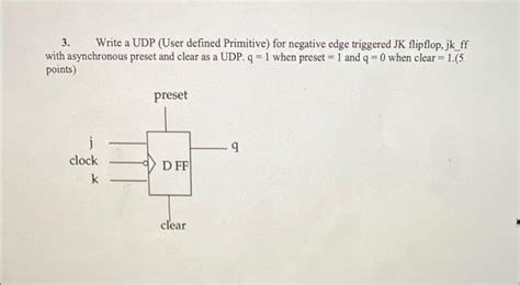 Solved 3 Write A UDP User Defined Primitive For Negative Chegg