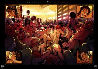 Resident Evil Lovers Strain Luscious Hentai Manga Porn