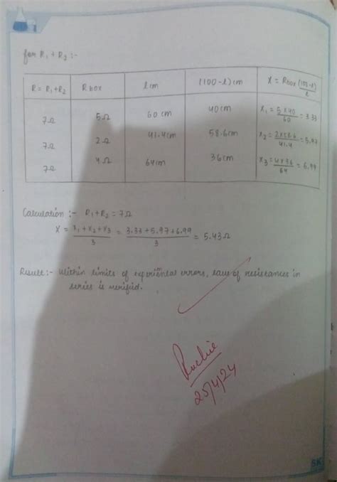 Practical File For Class 12 Physics Galvanometer In Series Pdf