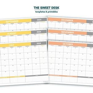 Excel Calendar Template Calendar Printable Sunday Start Monthly Calendar Template