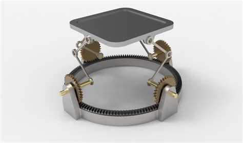 升降机构solidworks 2021模型图纸下载 懒石网