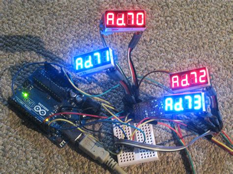 I C LED Display From Hacked Voltmeter Dangerous Prototypes