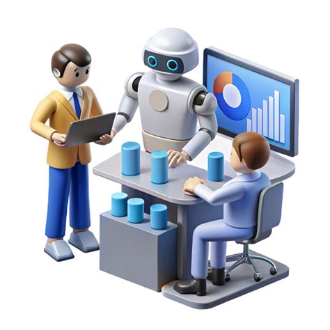 Ai Powered Business Analytics Collaboration Data Visualization 56087793 Png