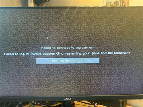 i keep getting session expired trying to join multiplayer servers in