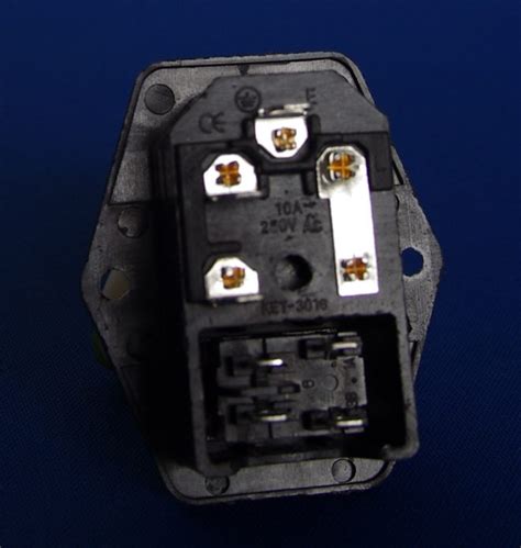Fused Switched IEC Sockets AC A Custom Electronics PWM Circuits Induction Heating And DIY