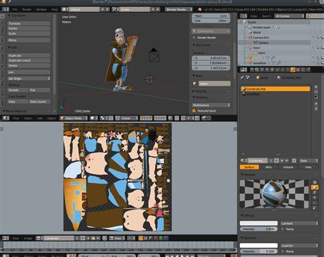 How To Combine Multiple Textures From One Object To One Texture Materials And Textures
