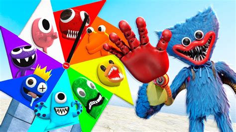 Rainbow Friends Vs Huggy Wuggy Garry S Mod Youtube
