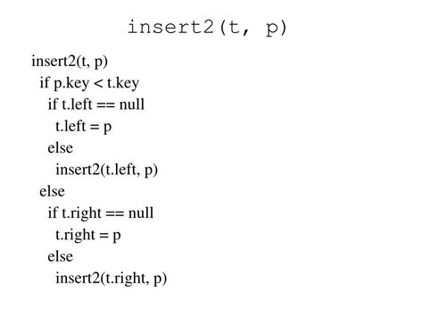 PPT Binary Search Trees Implementation Guide With Linked List And
