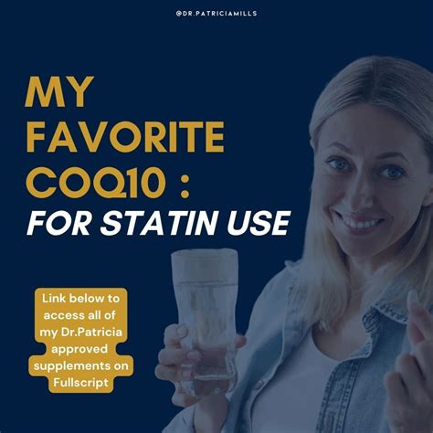 [grab It ] Coq10 For Statin Use Coenzyme Q10 Coq10 Is A Crucial… Dr Patricia Mills
