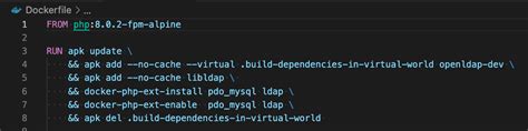 How To Install LDAP In Docker Php Fpm Alpine Stack Overflow