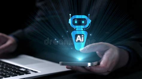 Human Interact With Ai Artificial Intelligence Virtual Assistant Uuid