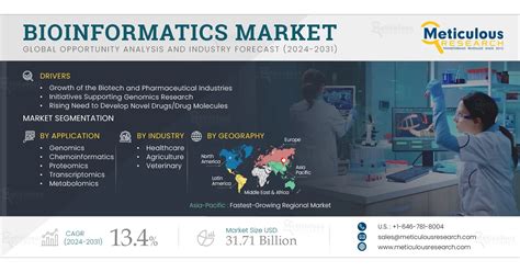 Bioinformatics Market To Reach 31 71 Billion By 2031 Driven By Growing Research Activities In