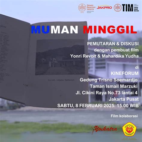 Pemutaran Dan Diskusi Film Muman Minggil Infoscreening