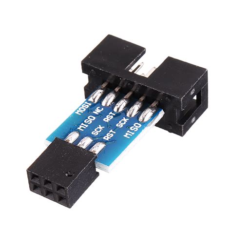 30pcs 10 Pin To 6 Pin Adapter Board Converter Module For Avrisp Mkii Usbasp Stk500 For Arduino