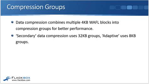 Netapp Deduplication Compression And Compaction Tutorial Flackbox