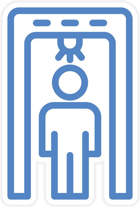 Metal Detector Vector Icon Style 22704977 Vector Art At Vecteezy