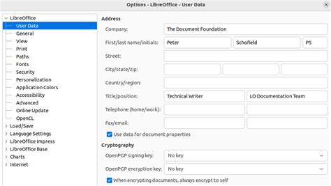 Chapter 11 Setting Up And Customizing Impress