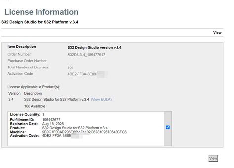 Solved S32ds 34 License Missing Nxp Community