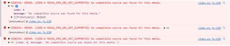 no compatible source was found for this media · issue 50 · bootsie123