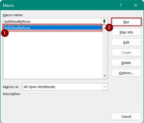 How To Split Excel Sheet Into Multiple Sheets Based On Rows Excel Insider