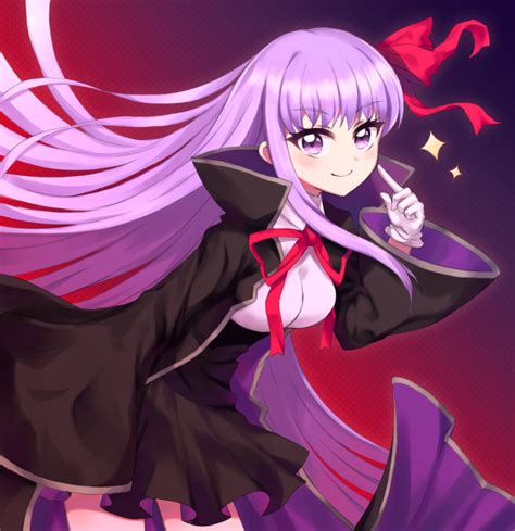 Safebooru 1girl Bangs Bb Fate All Bb Fateextra Ccc Black Coat Black Skirt Breasts Coat