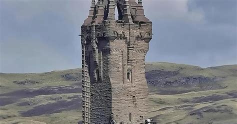 The Wallace Monument A Stunning Example Of Victorian Gothic Architecture Proudly Stands Atop