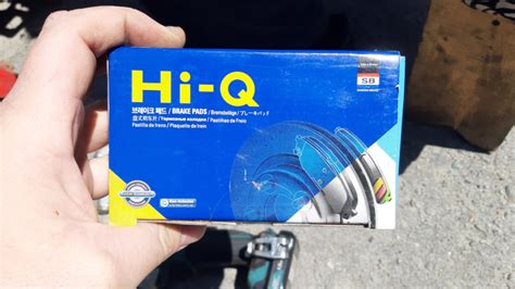 Колодки Hi-Q — Nissan Altima IV, 2,5 л, 2012 года | запчасти | DRIVE2