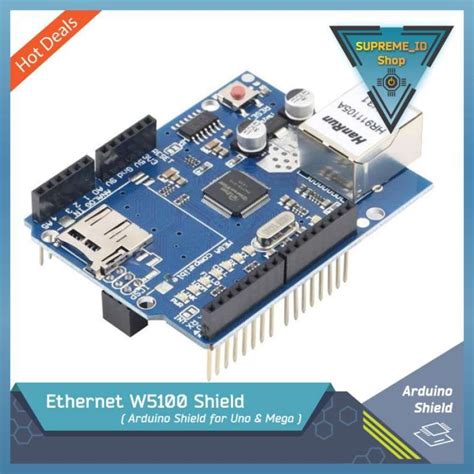 promo ethernet w5100 shield module for arduino diskon 23 di seller