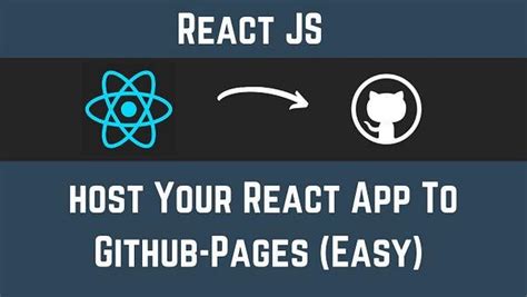 Teja Khajjayam On Linkedin Deploying Your React Projects On Github Pages