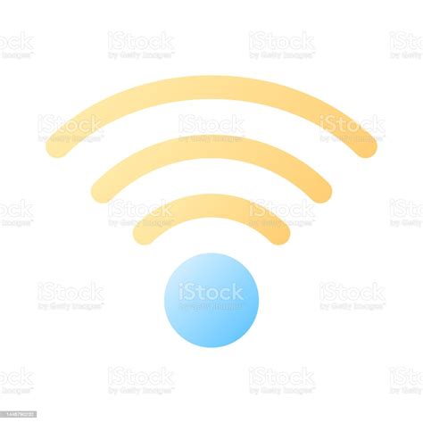 무선 인터넷 픽셀 완벽한 평면 그라데이션 색상 Ui 아이콘 0명에 대한 스톡 벡터 아트 및 기타 이미지 0명 개념 고체 Istock