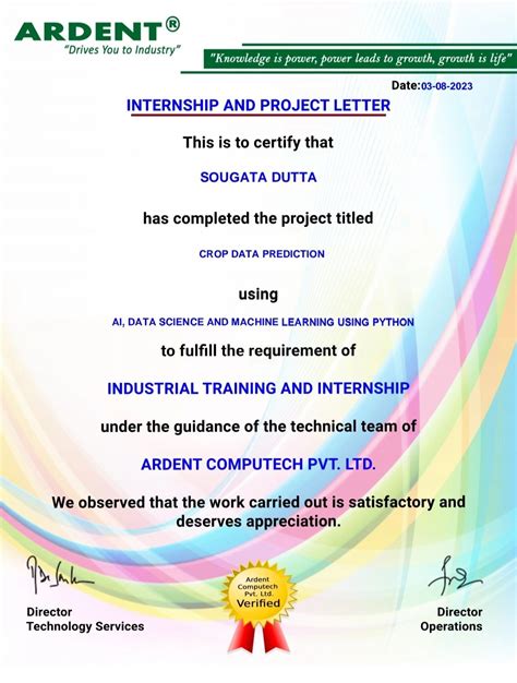 Sougata Dutta On Linkedin Intern Intern2023 Internship2023 Machinelearning Deeplearning