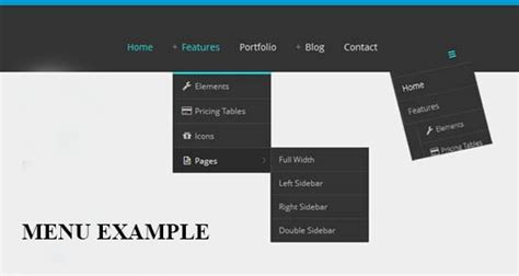 a comprehensive guide to the types of nav menus on website