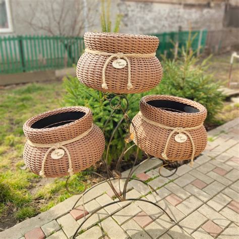 Кашпо вироби з ротангу Koszyki Z Rattanu Fayne Kashpo • Instagram Photos And Videos