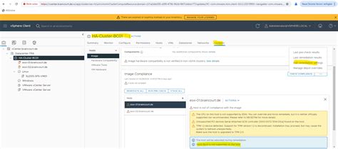 Upgrade The VMware VSphere Environment From Version To Part Upgrade ESXi Hosts
