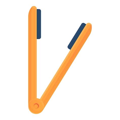 Premium Vector Hair Ironing Icon Cartoon Of Hair Ironing Vector Icon