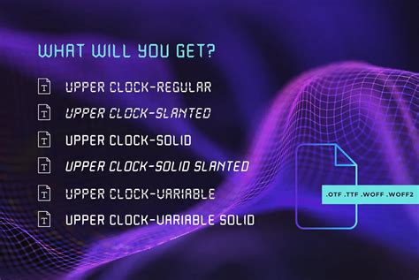 Upper Clock Font Youworkforthem