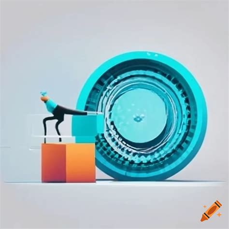 Illustration Of Efficient Data Transfer