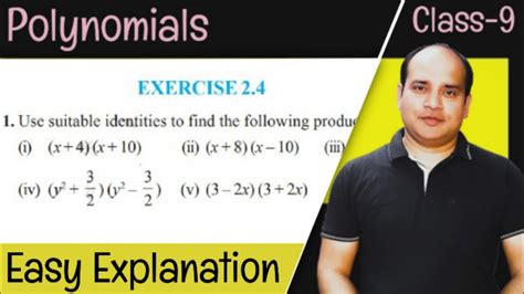 Polynomials Class 9 Maths Chapter 2 Ex 24 Q1 New Ncert Book