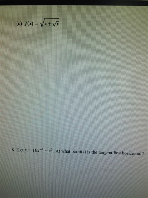 Solved 1 For Each Of The Following Evaluate The Limit If It