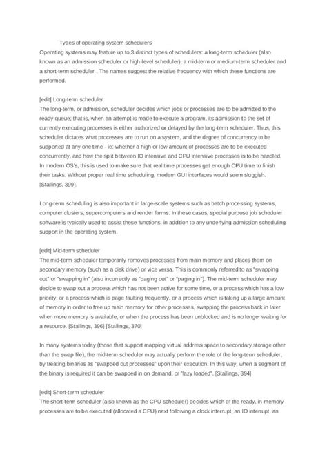 docx types of operating system schedulers dokumen tips
