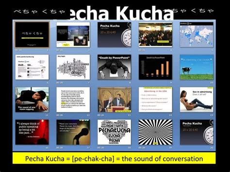 Pecha Kucha Slideshow Ppt