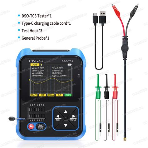 Fnirsi Dso Tc3 Digital Oscilloscope Transistor Tester