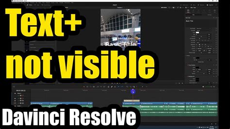 Why Text Is Visible But Text Is NOT Visible Davinci Resolve Bypass Grades Shift D YouTube