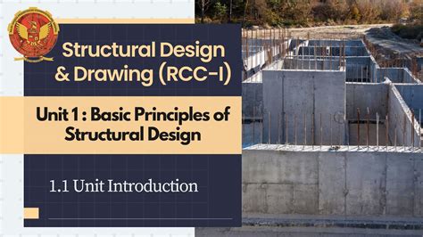 11 Introduction Of Basic Principles Of Structural Design Ce601