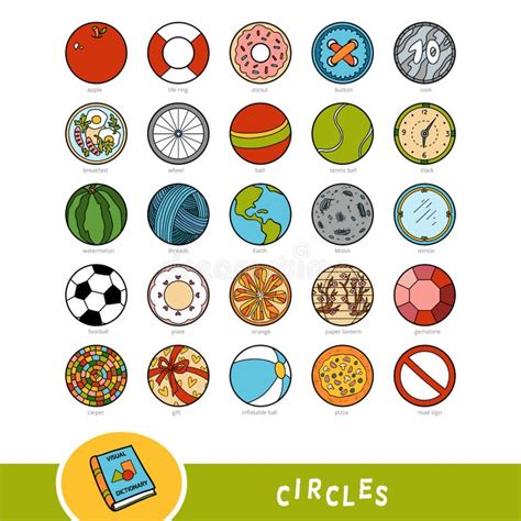 Circle Shape Objects Stock Illustrations 25840 Circle Shape Objects