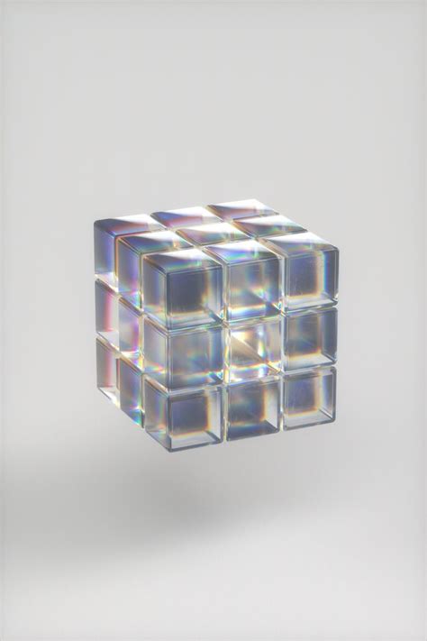 3d Rubik Cube Crystal