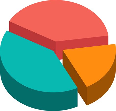 3d Pie Chart Three Piecesinfographic Isometric Puzzle Circular Templatereport Business