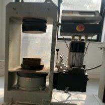 Experimental Setup A Compression Testing Machine B Sample Before Download Scientific